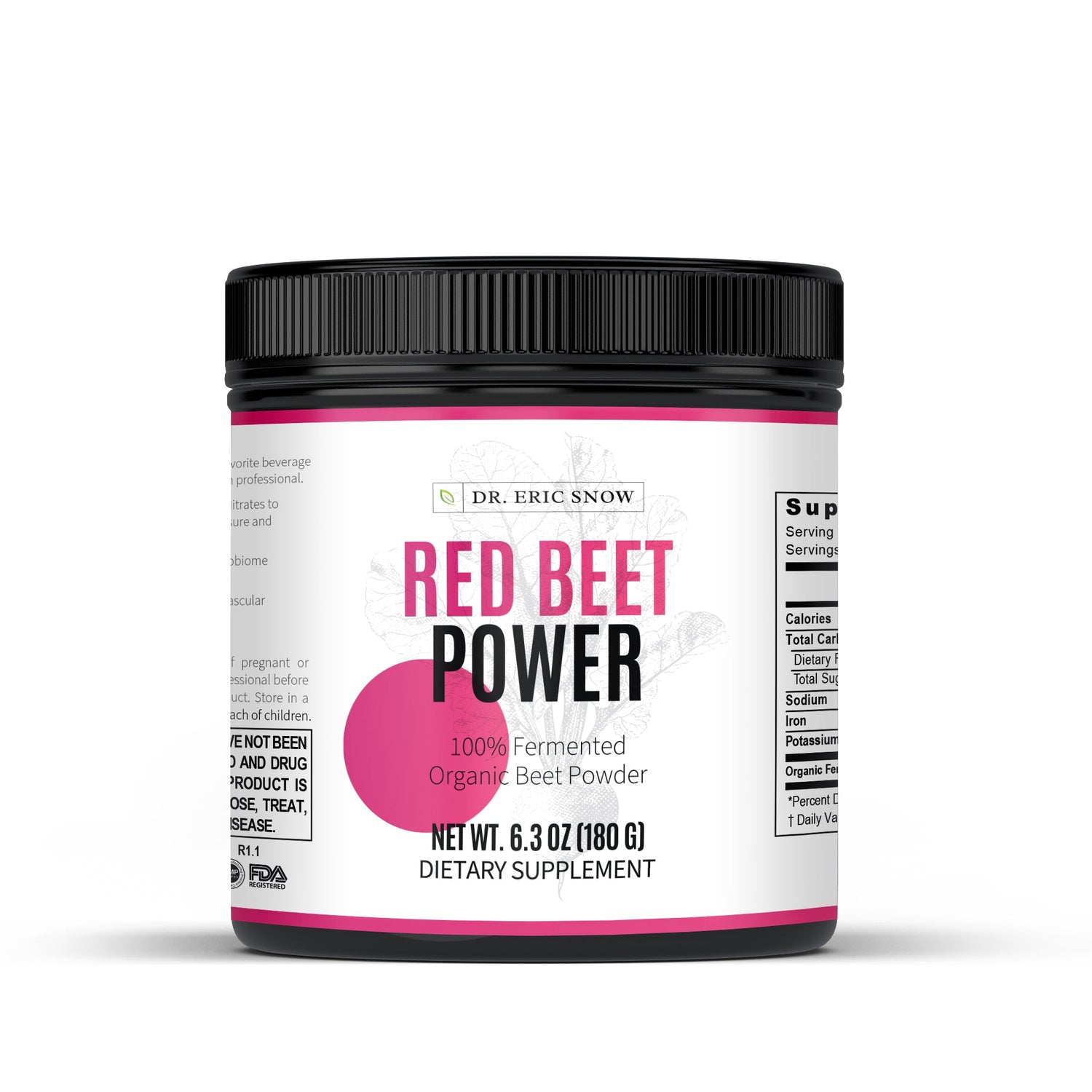 Red Beet Power | Organic Beetroot Powder | Dr. Eric Snow - Snow ...